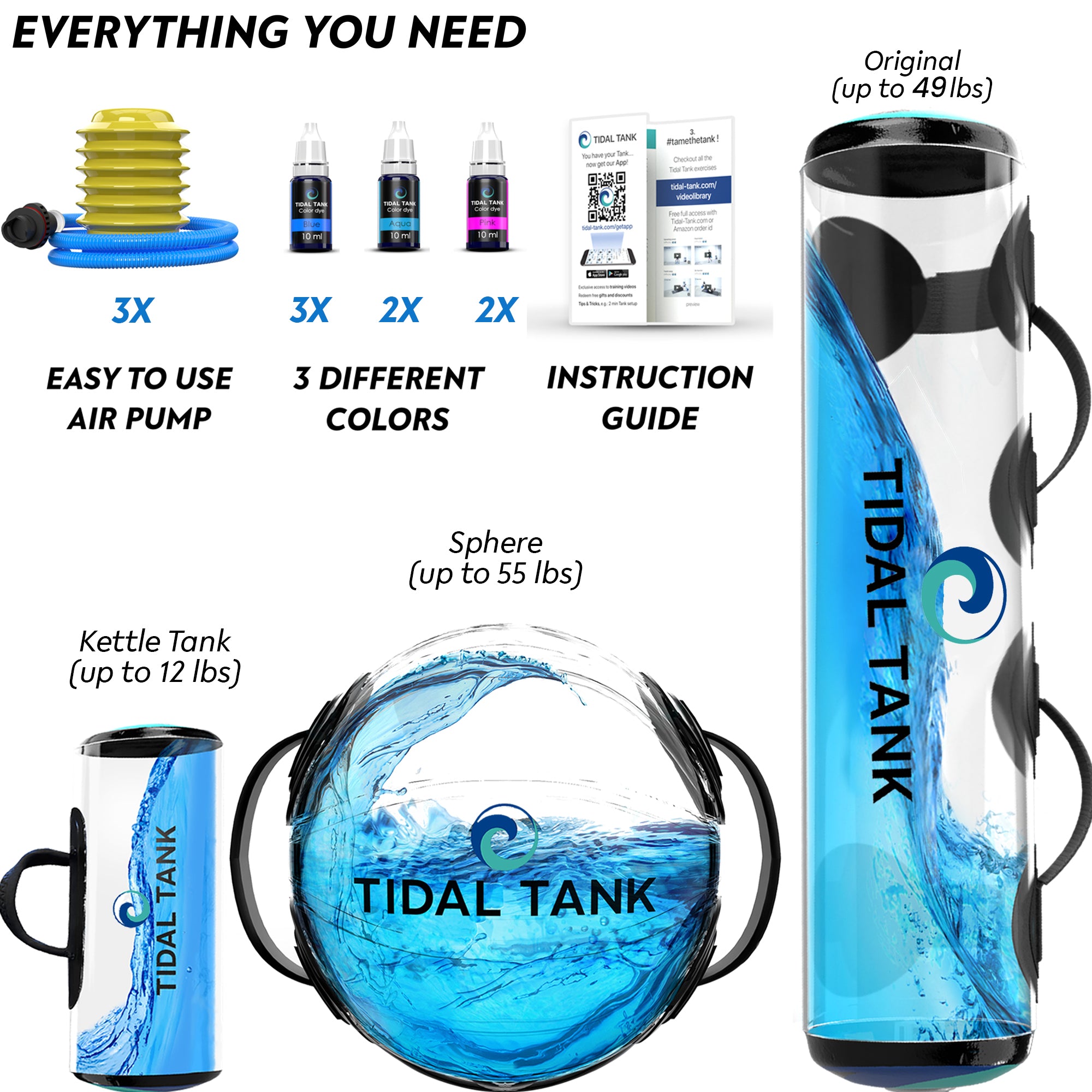 Tidal Tank Baseball Bundle - Move better with the weight that reacts