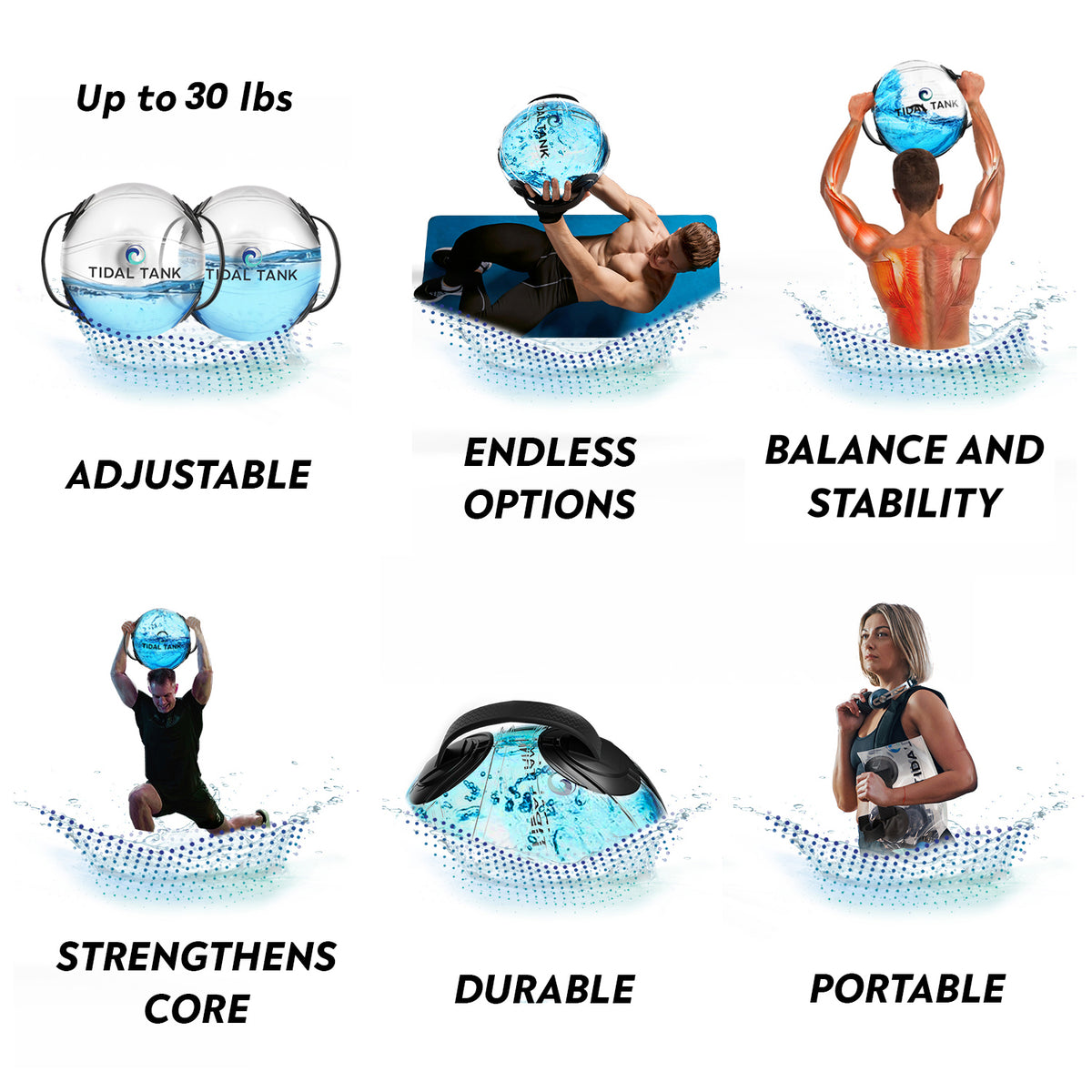 Sphere Mini - Up to 33 lbs – Tidal Tank