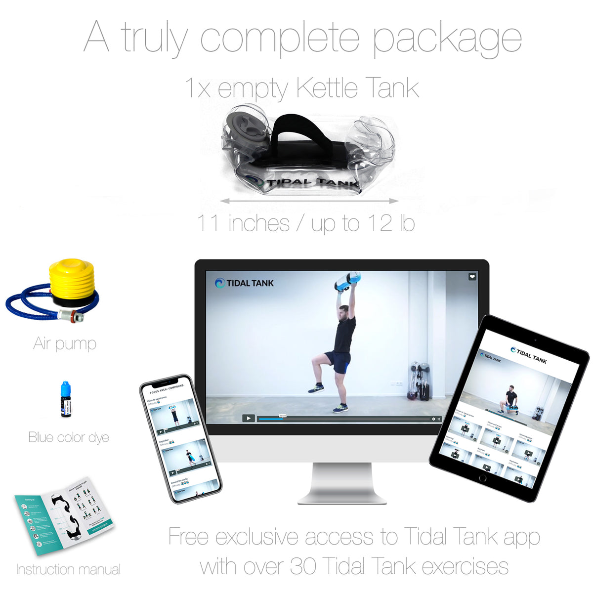 Kettle Tank - Up to 12 lbs (5kg)