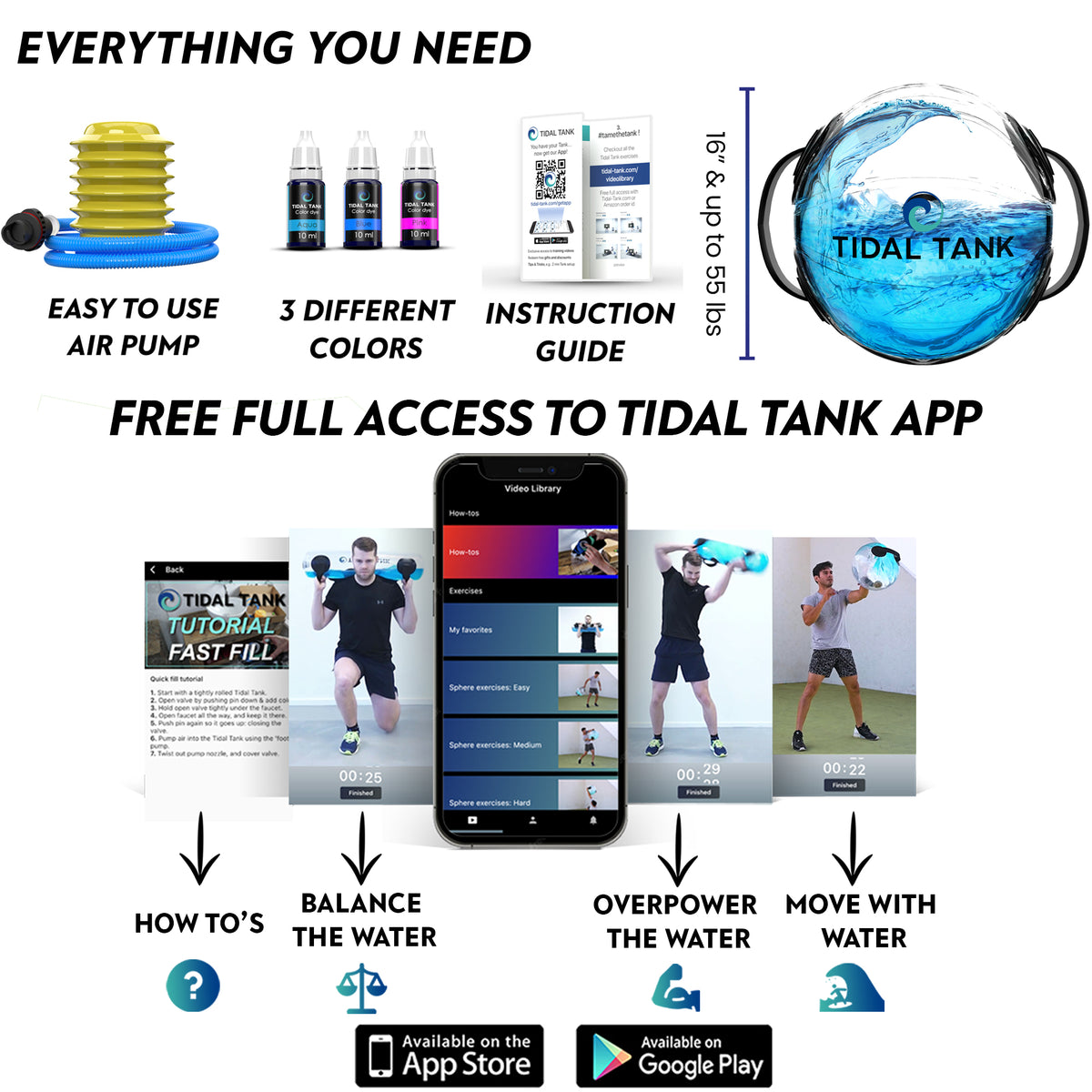 Fitness campaign collection – Tidal Tank
